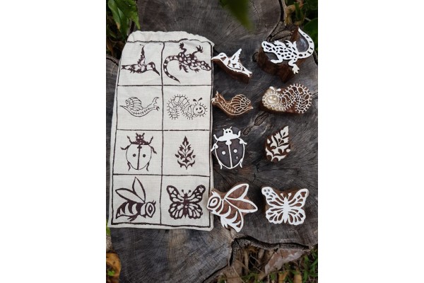 Block Print Set Garden